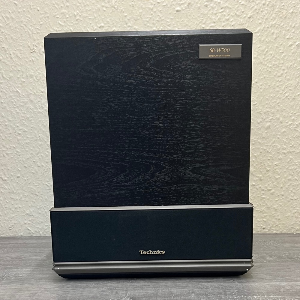 Pre-owned TECHNICS SB-W500 PASSIVE SUBWOOFER SYSTEM BASS BOX - Own4Less